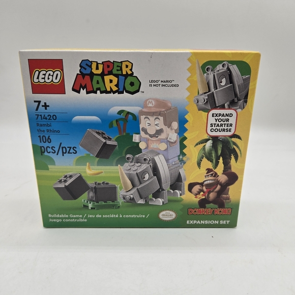 Lego | Toys | Lego Super Mario Rambi The Rhino | Poshmark
